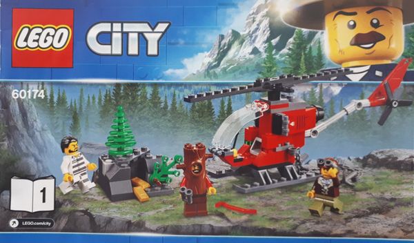 Lego 60174 City Mountain Police Headquarters Set